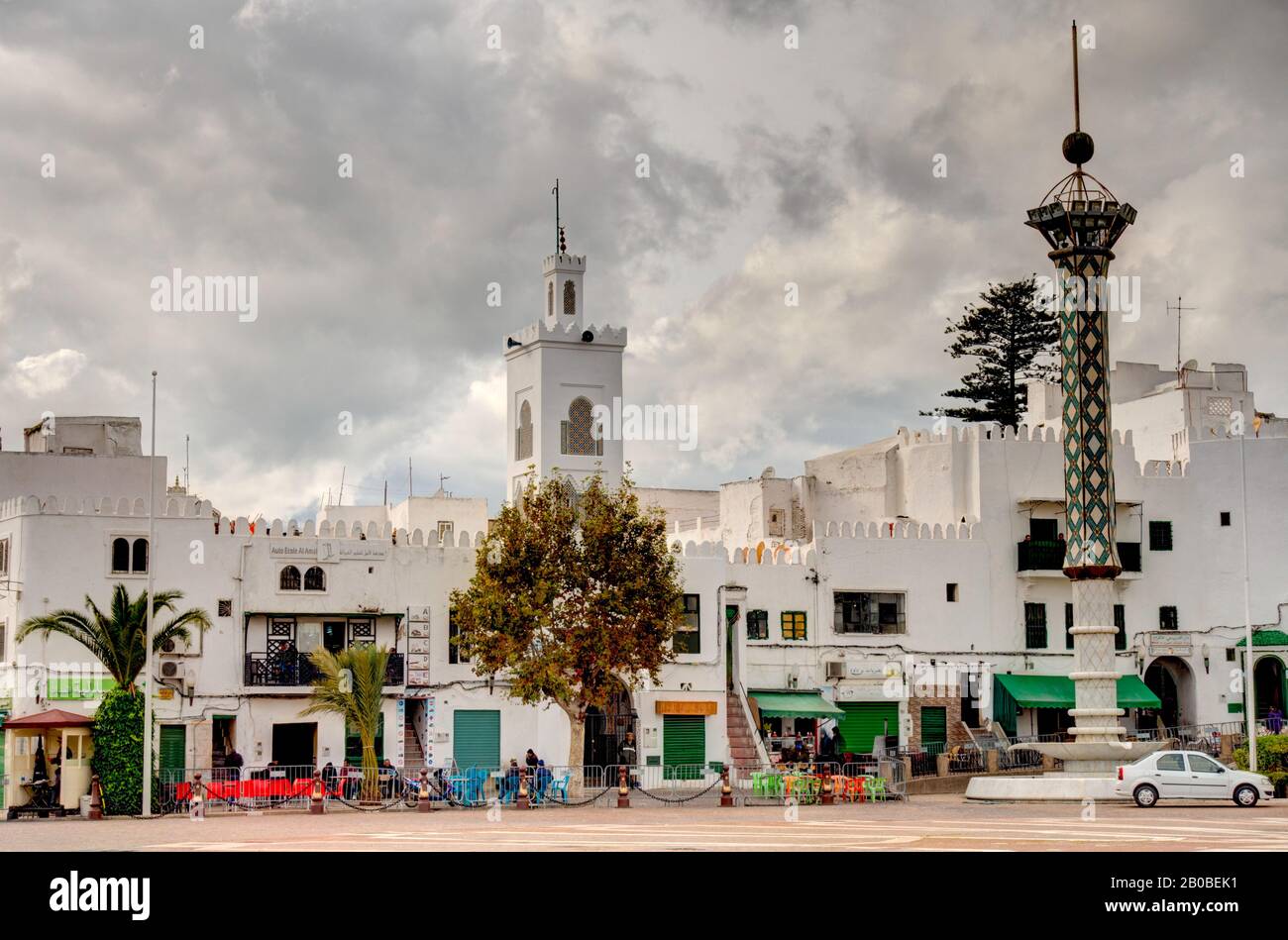 Tetouan Medina landmarks, Morocco Stock Photo - Alamy