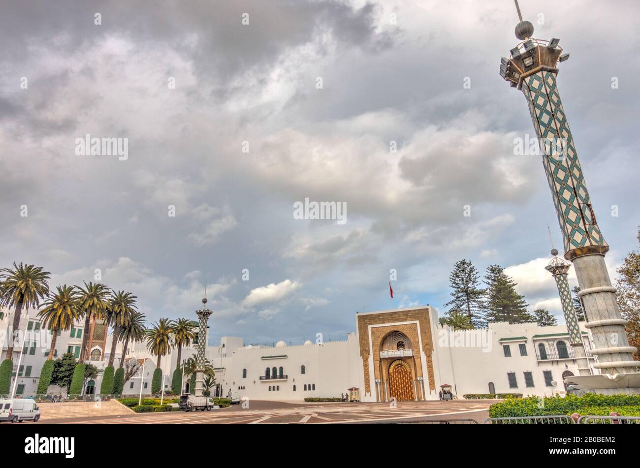 Tetouan Medina landmarks, Morocco Stock Photo - Alamy