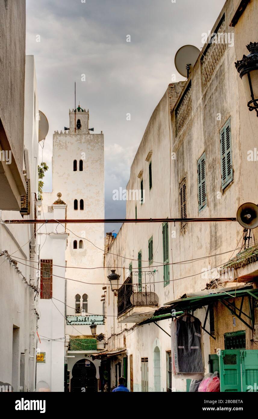 Tetouan Medina landmarks, Morocco Stock Photo - Alamy