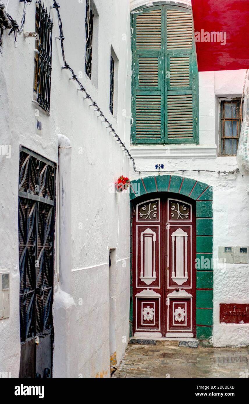Tetouan Medina landmarks, Morocco Stock Photo - Alamy