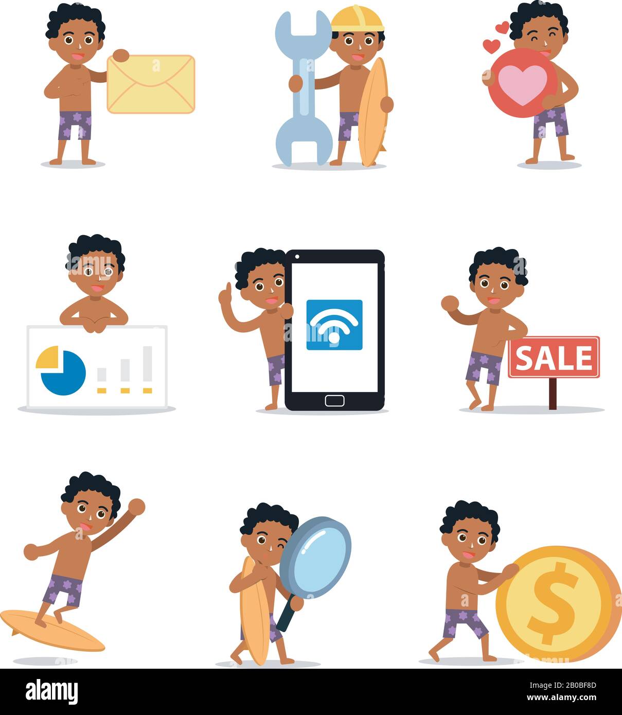 For sale on the beach Cut Out Stock Images & Pictures - Alamy