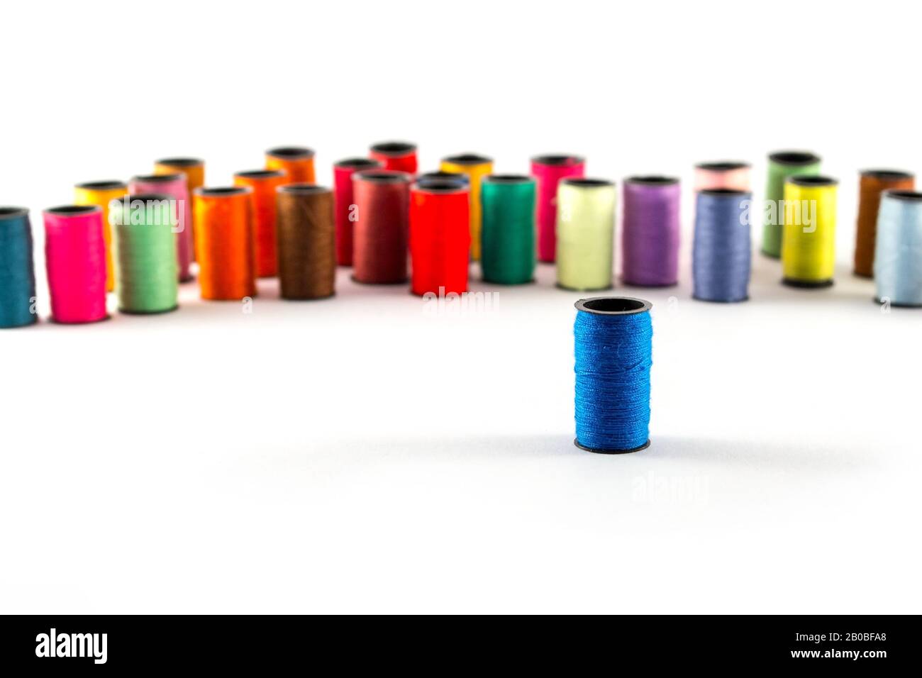 Sewing threads fabric on hi-res stock photography and images - Alamy