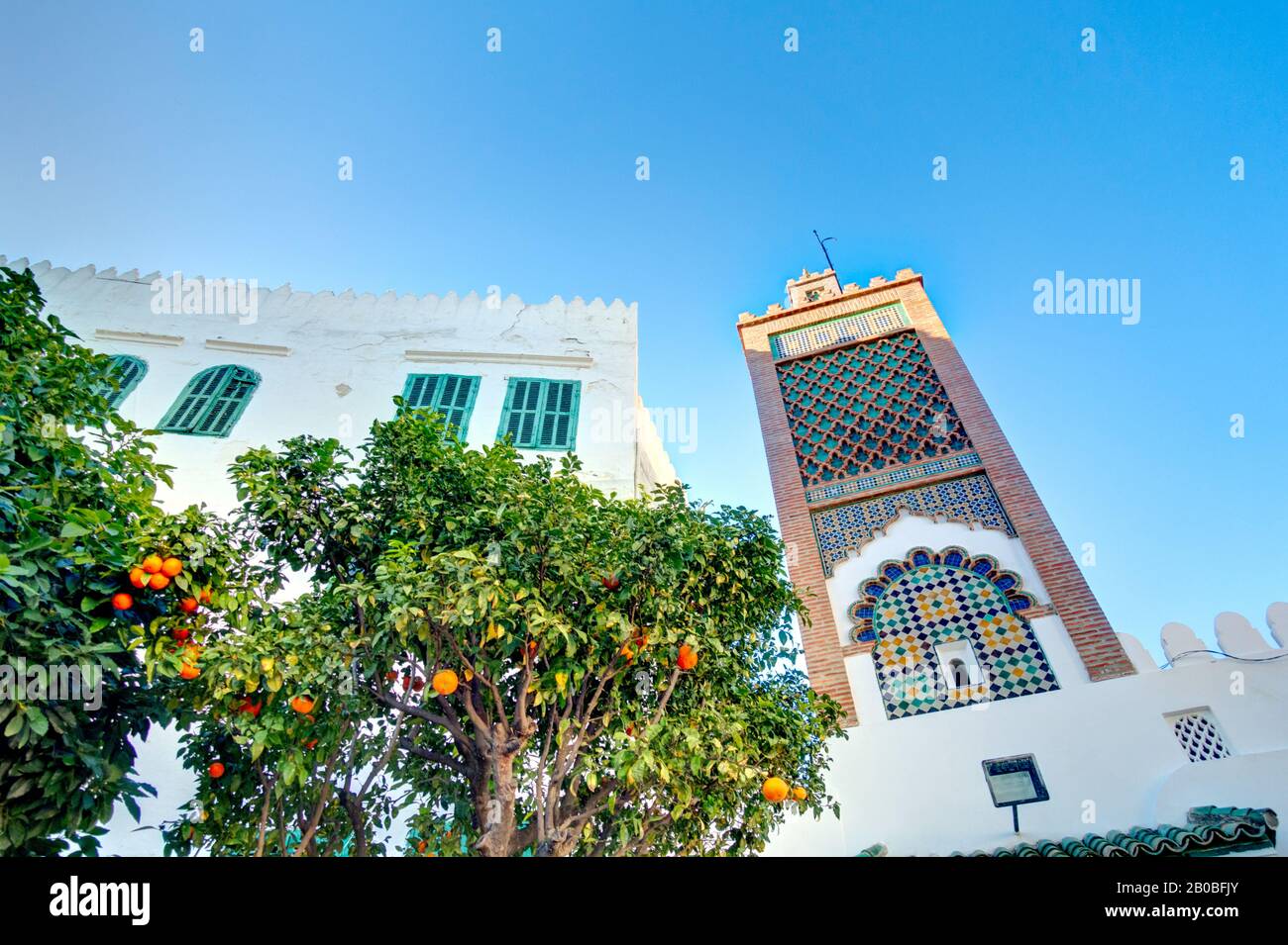 Tetouan Medina landmarks, Morocco Stock Photo - Alamy