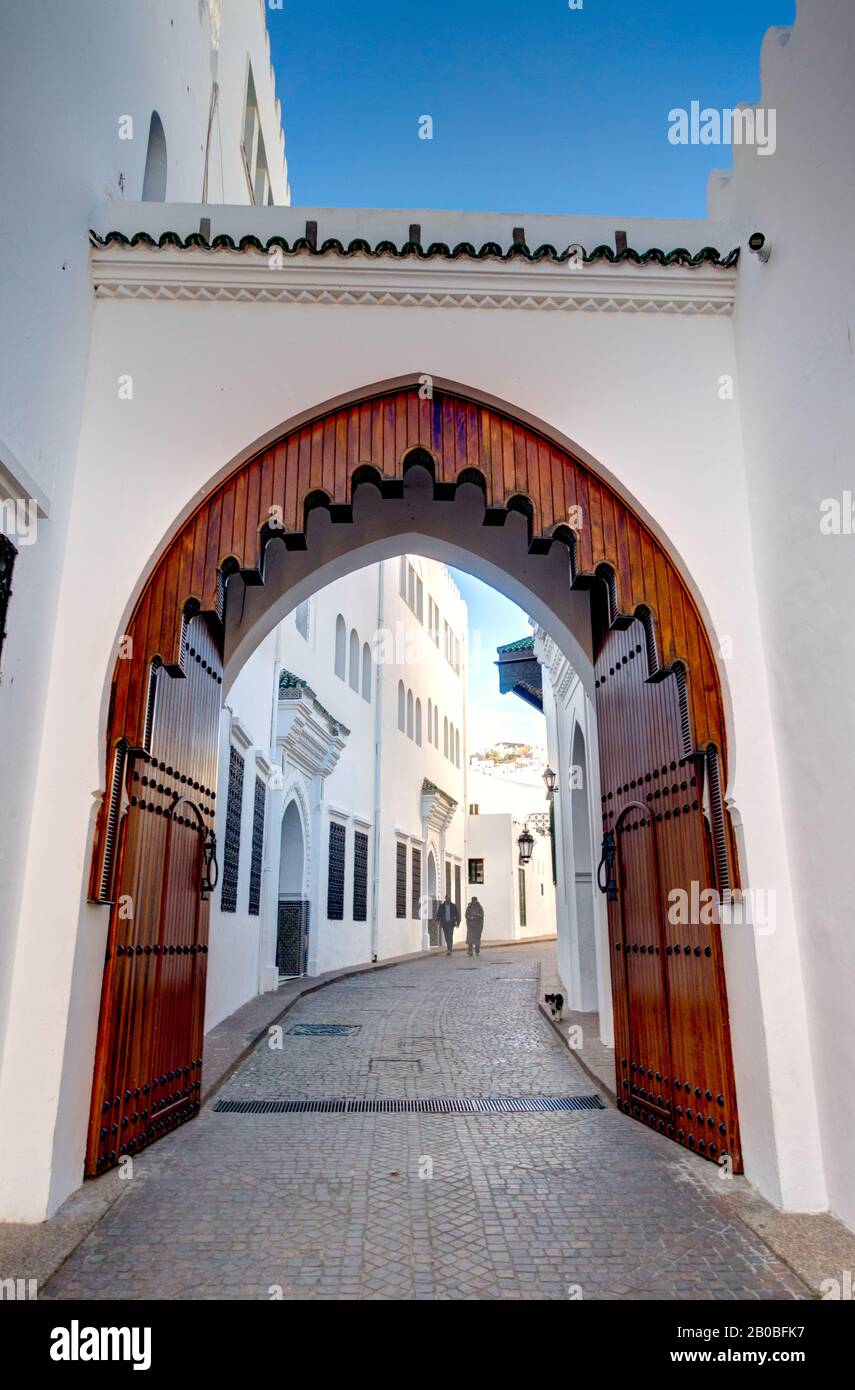 Tetouan Medina landmarks, Morocco Stock Photo - Alamy