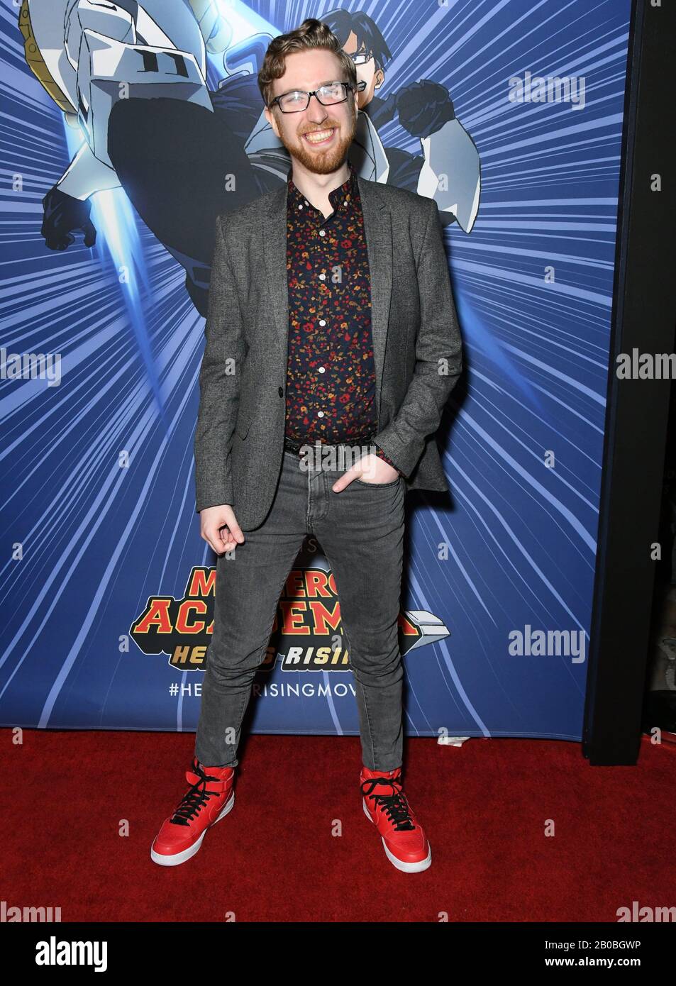 19 February 2020 - Westwood, California - Justin Briner. Funimation ...