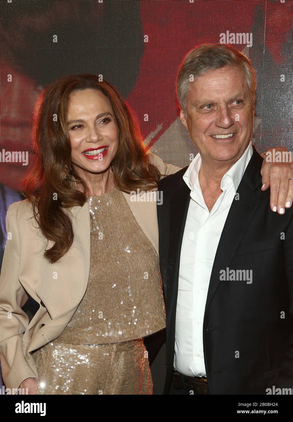 Los Angeles, Ca. 19th Feb, 2020. Lena Olin, Lasse Hallström, at the ...