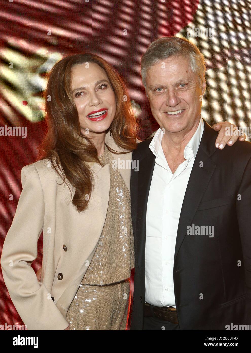 Los Angeles, Ca. 19th Feb, 2020. Lena Olin, Lasse Hallström, at the ...