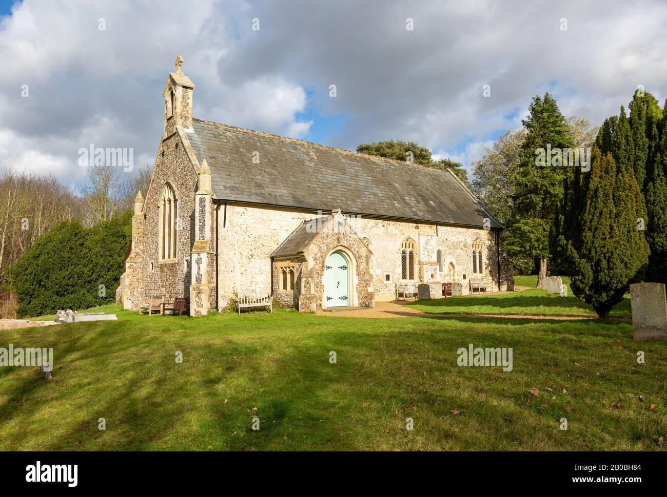 Village parish church Aldringham, Suffolk, England, UK Stock Photo - Alamy