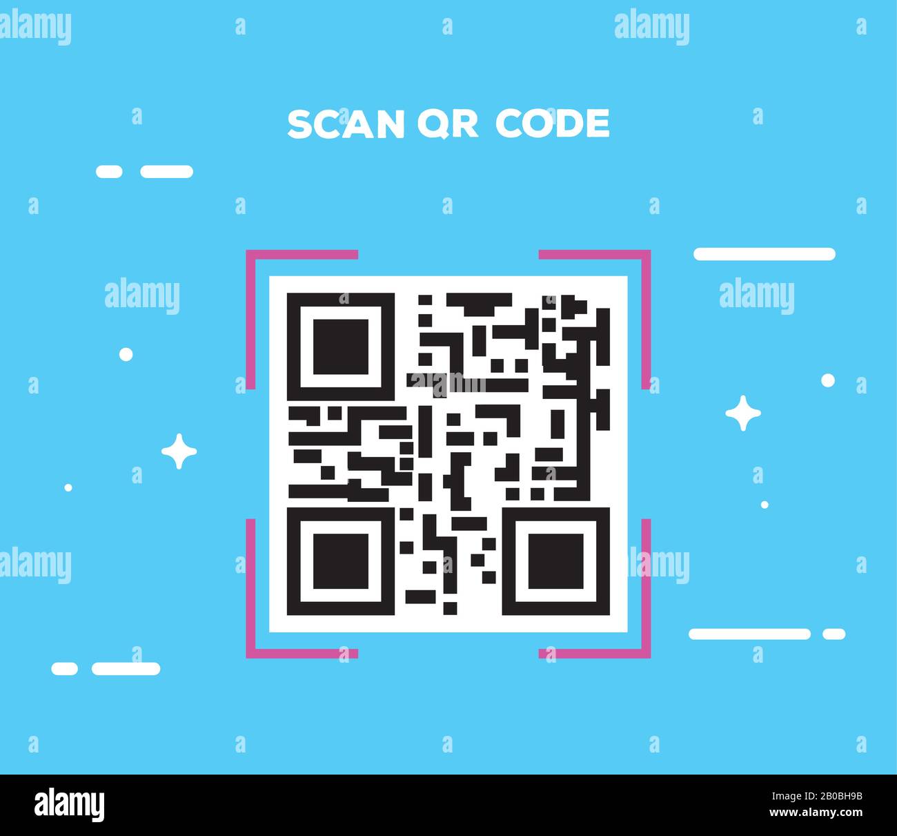 classic scan qr code icon Stock Vector Image & Art - Alamy