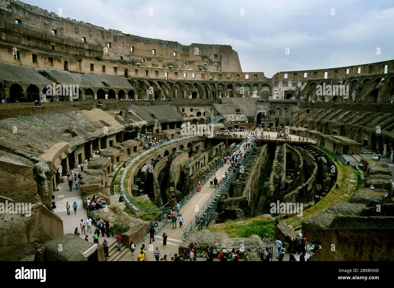 ITALY, ROME, COLOSSEUM, INTERIOR Stock Photo - Alamy