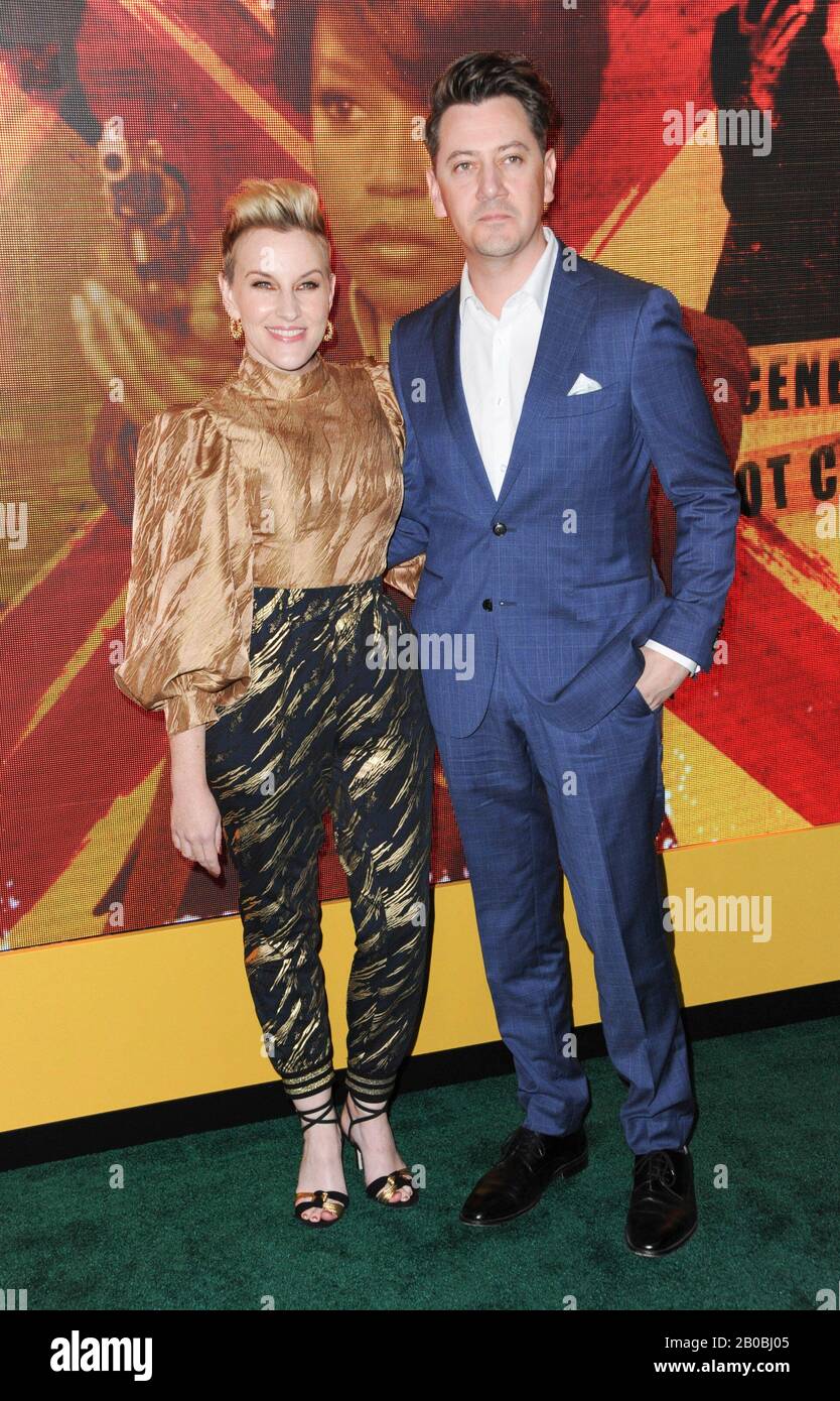 Los Angeles, CA. 19th Feb, 2020. Kate Mulvany, Hamish Michael at ...