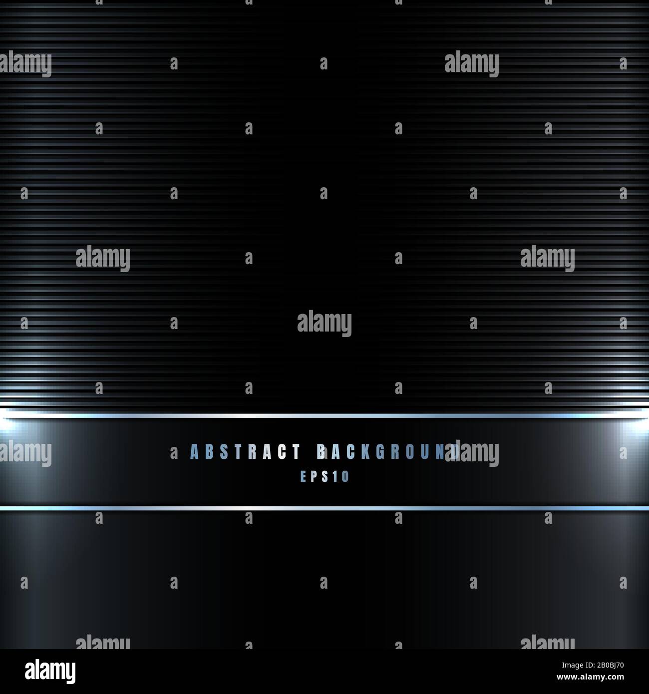 Chrome lines on white Stock Vector Images - Alamy