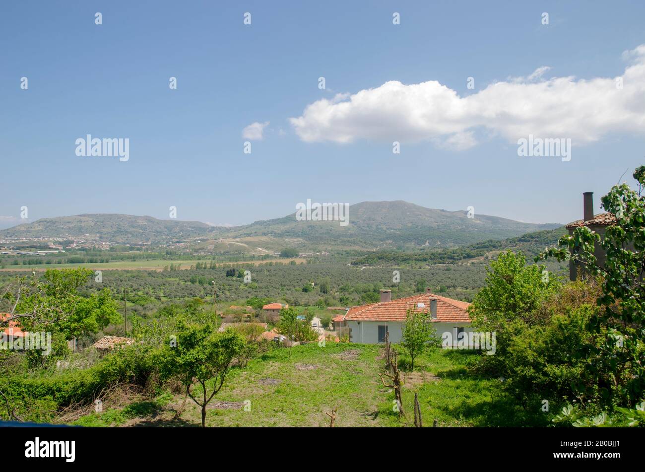 General view of Gokceada Stock Photo - Alamy