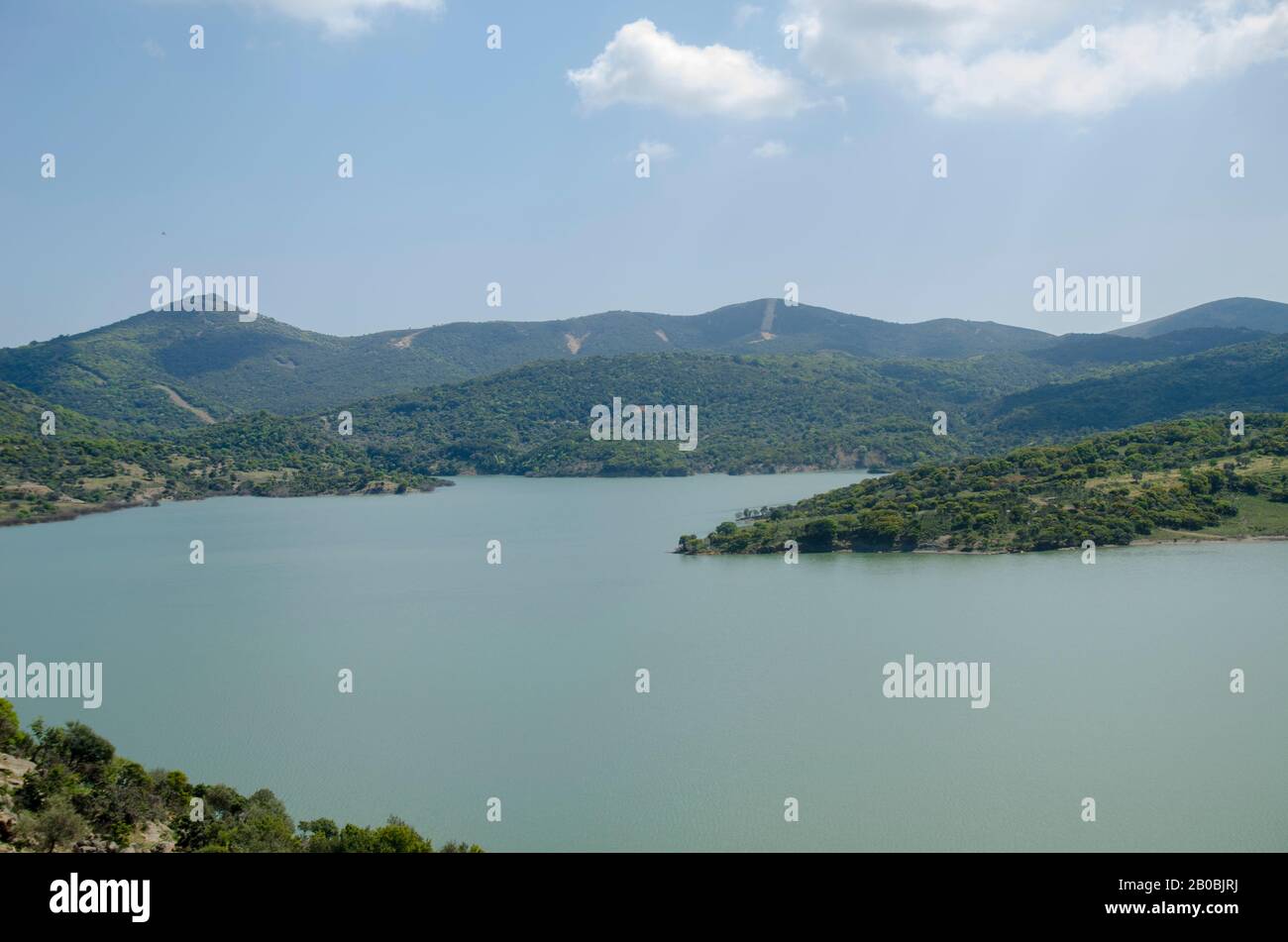 General view of Gokceada Stock Photo - Alamy