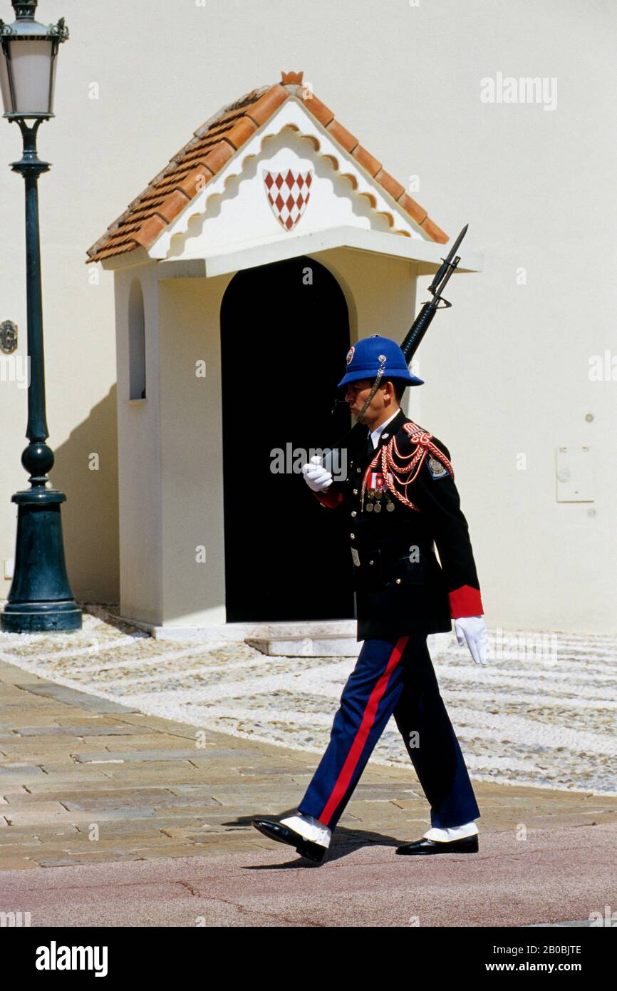 Changing Guard Royal Palace Monaco High Resolution Stock Photography ...