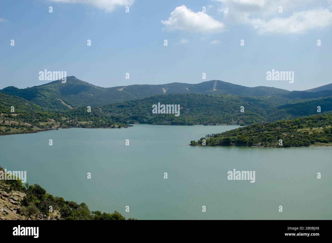 General view of Gokceada Stock Photo - Alamy