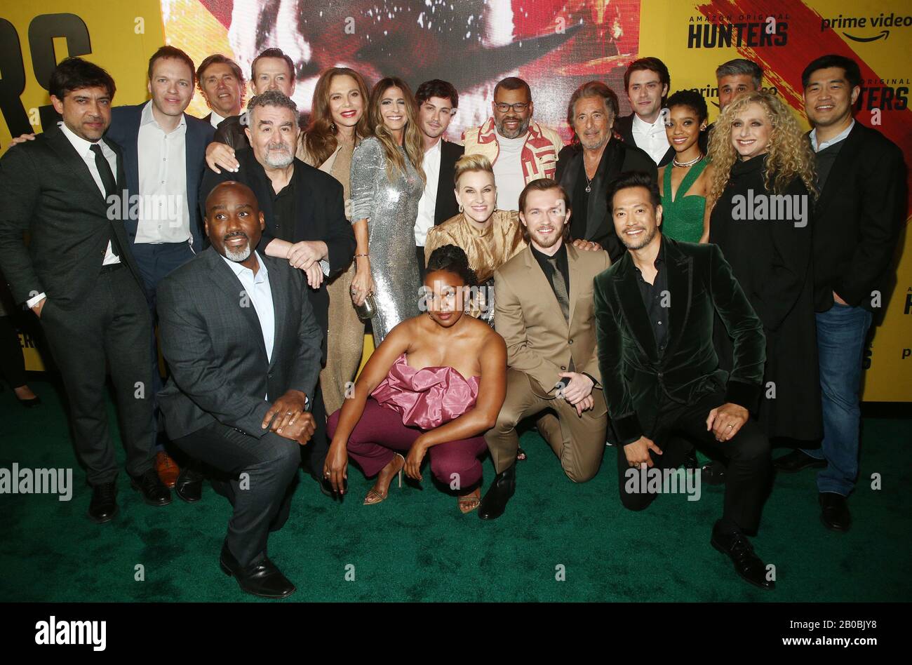 Los Angeles, Ca. 19th Feb, 2020. Cast Of Hunters, at the world premiere ...