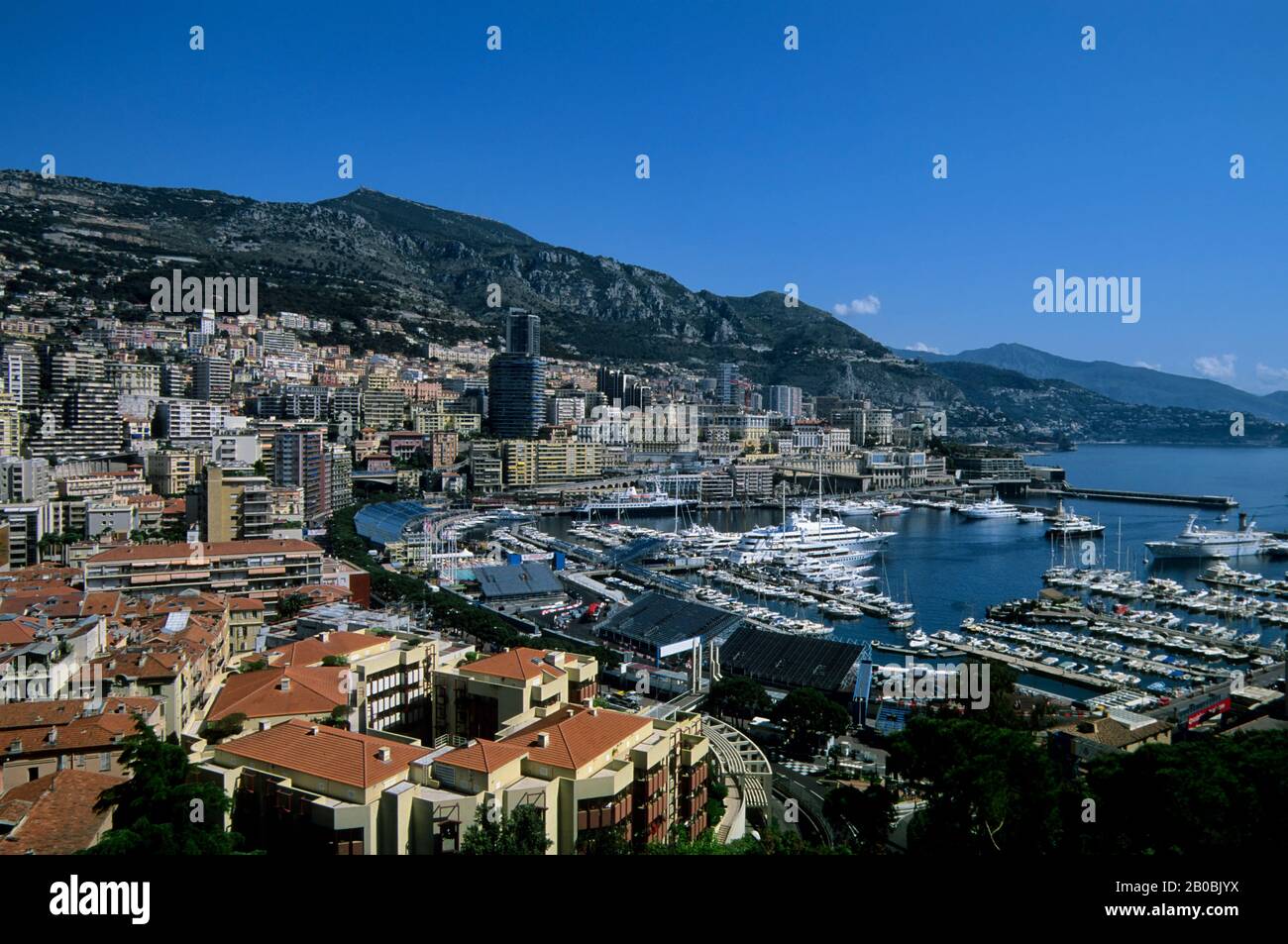 MONACO, MONTE CARLO, VIEW OF PORT Stock Photo - Alamy