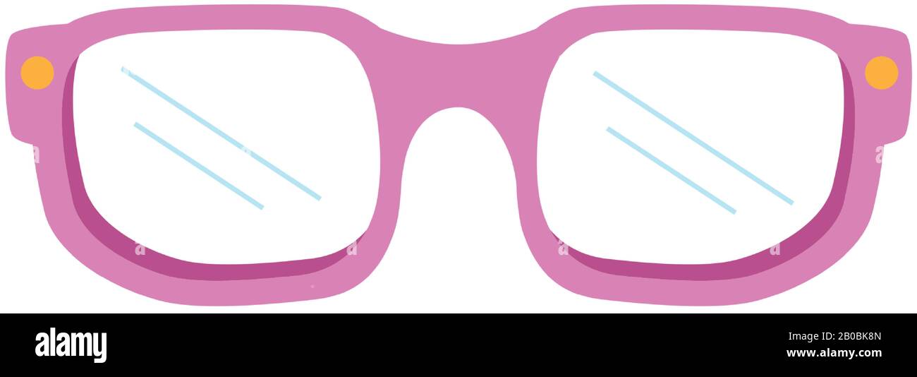 cute eyeglasses vision optical icon Stock Vector Image & Art - Alamy