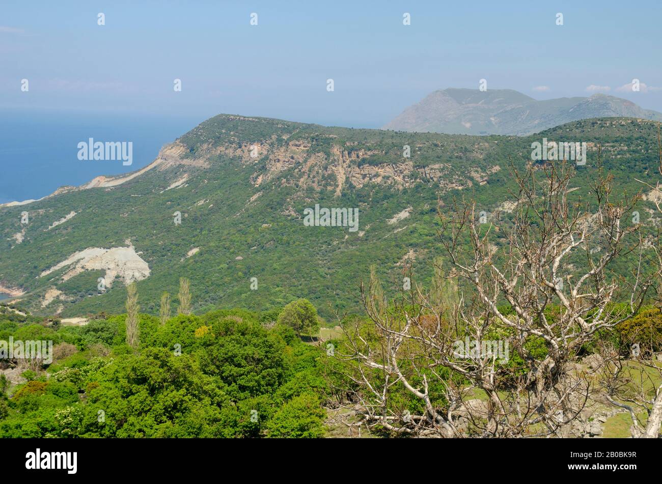 General view of Gokceada Stock Photo - Alamy