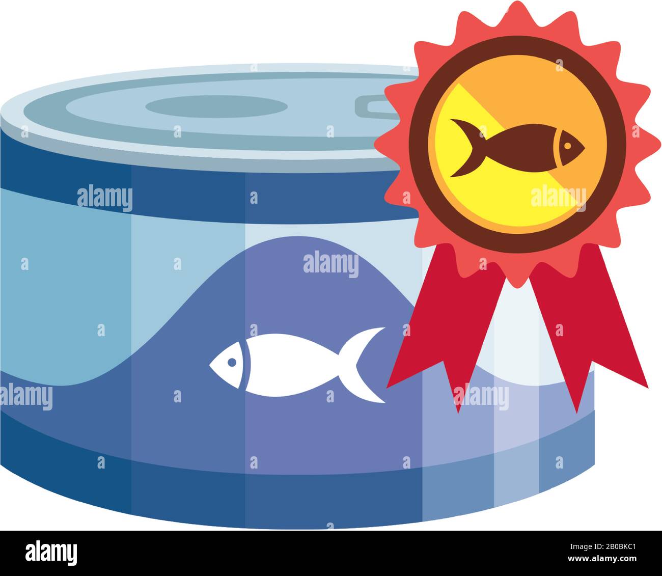 Seal eating fish Stock Vector Images - Alamy