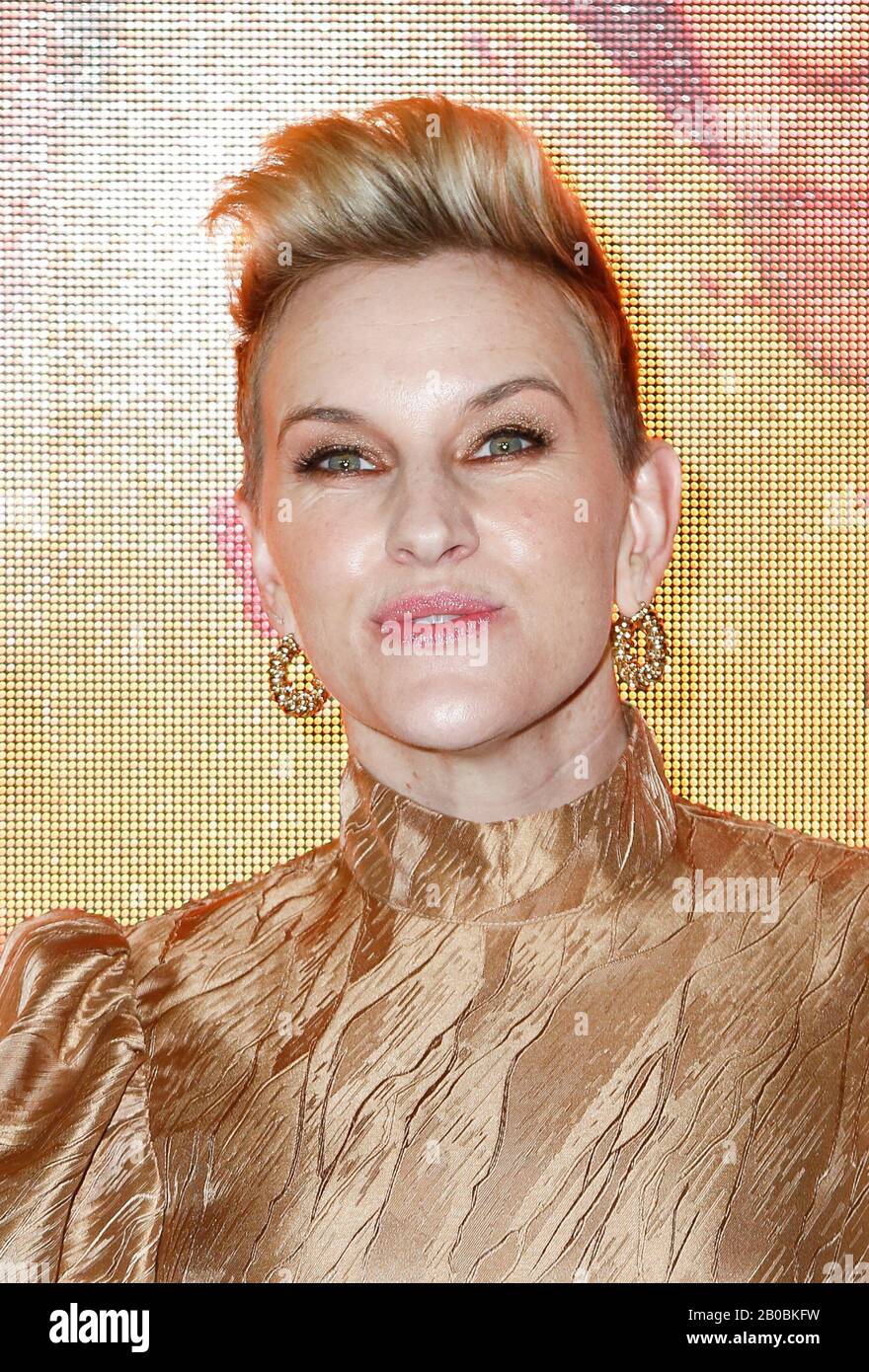Los Angeles, USA. 19th Feb, 2020. Kate Mulvany walking the red carpet ...