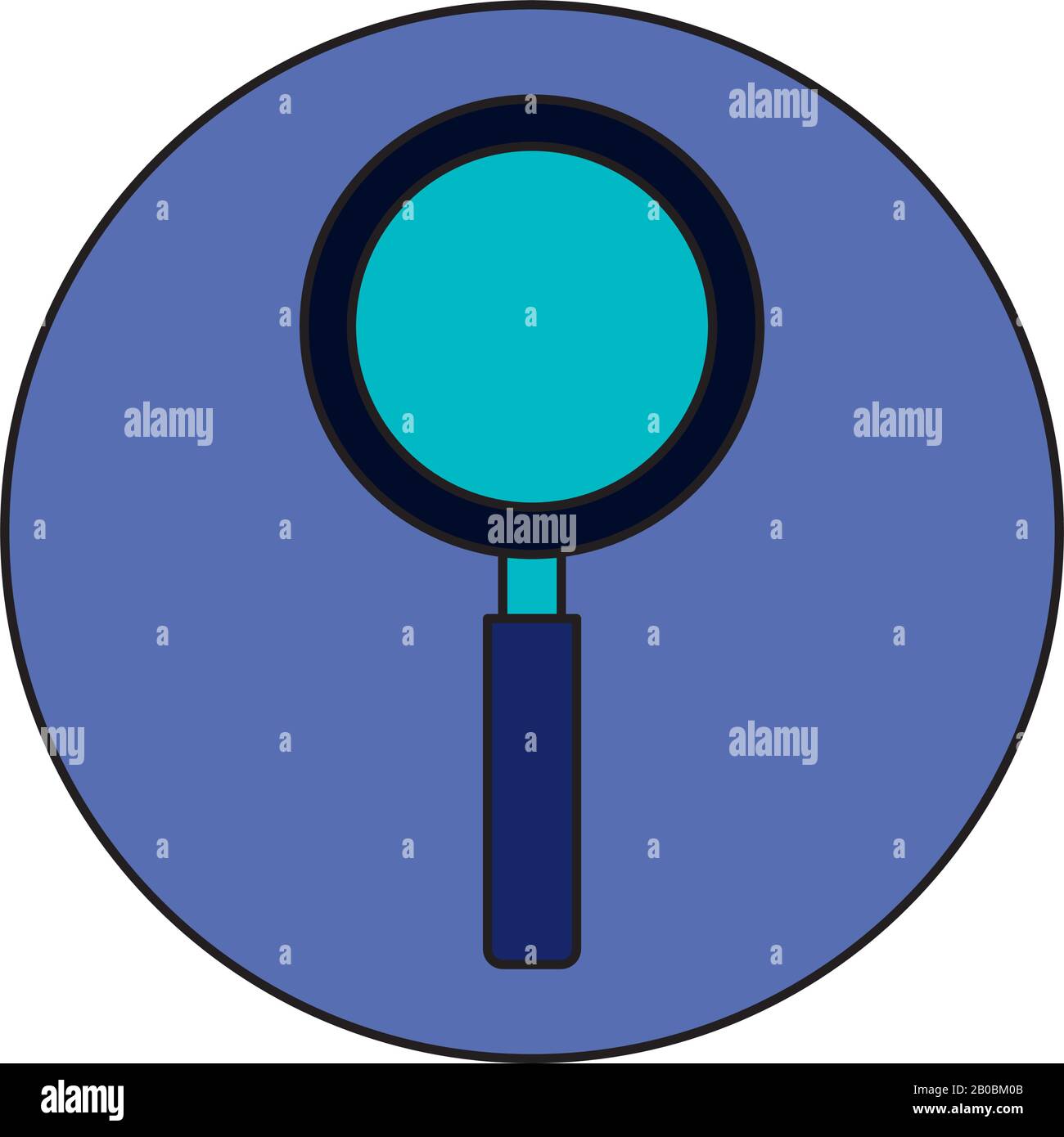 Large circular sign Stock Vector Images - Alamy