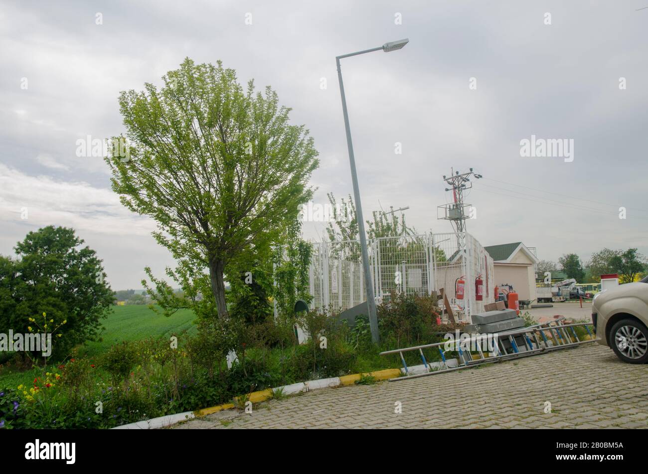 General view of Gokceada Stock Photo - Alamy
