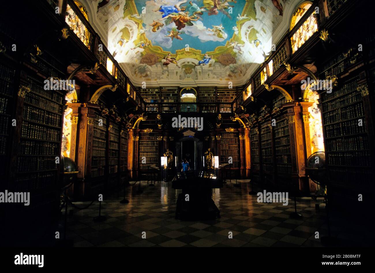 Melk abbey library hi-res stock photography and images - Alamy
