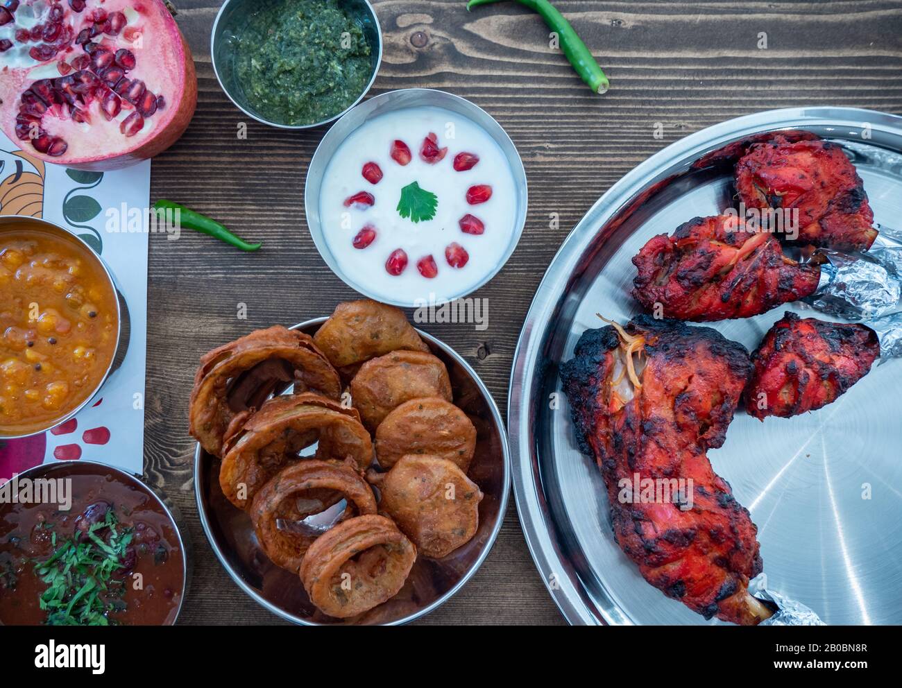 Indian Naan Thali High Resolution Stock Photography and Images - Alamy