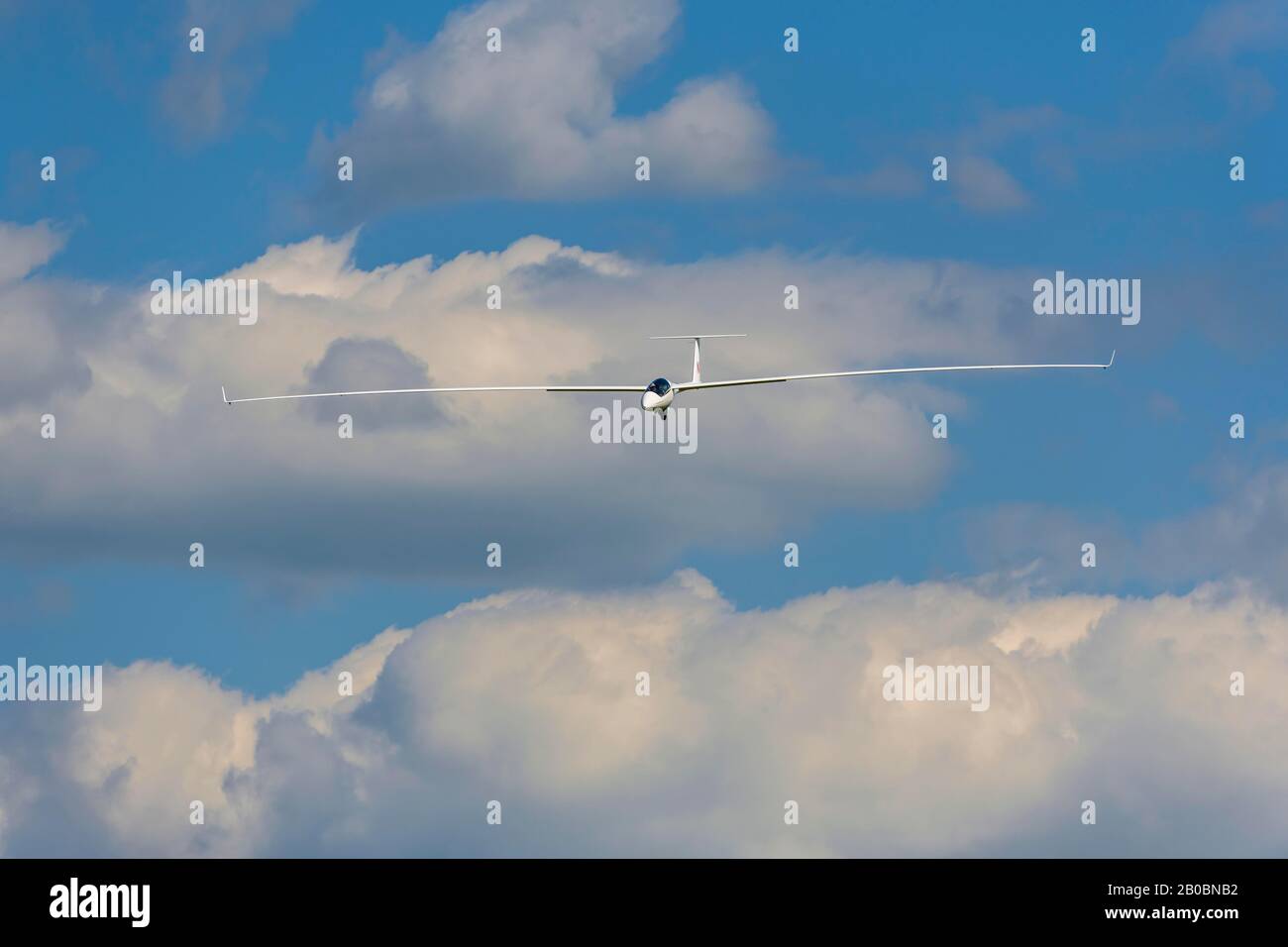 Glider flying in the sky, Germany Stock Photo - Alamy