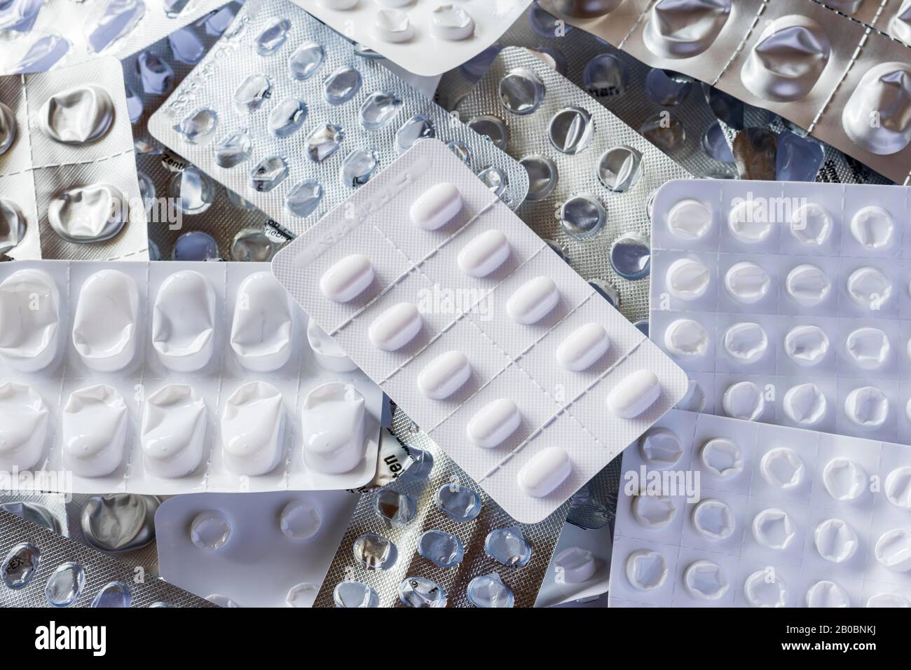 Tablets in blister packaging, Germany Stock Photo - Alamy