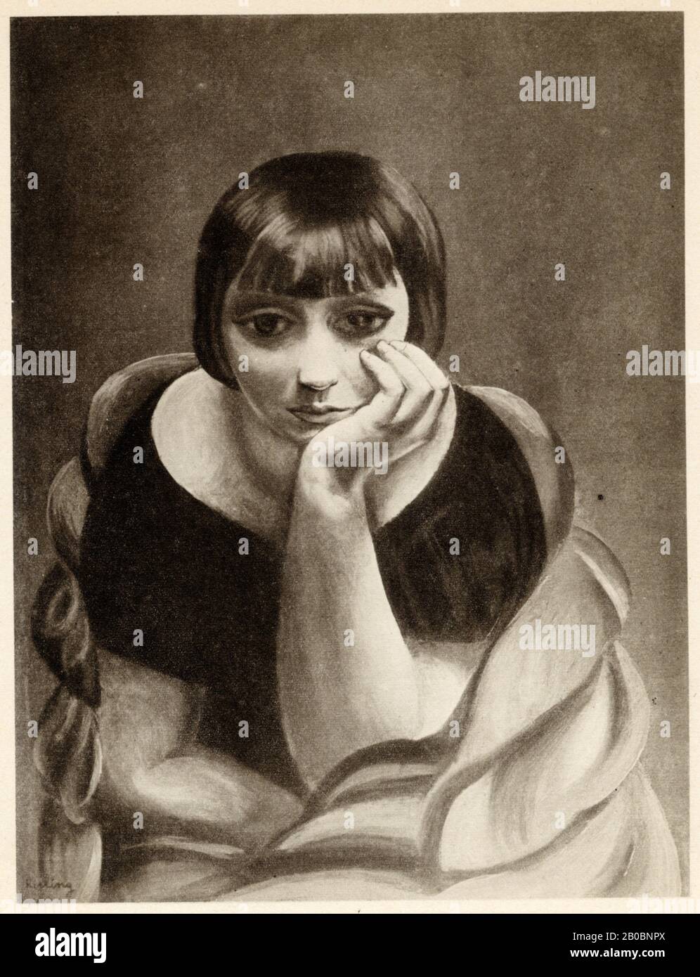 Moïse Kisling. (1891-1953). Kiki.1920 Stock Photo - Alamy