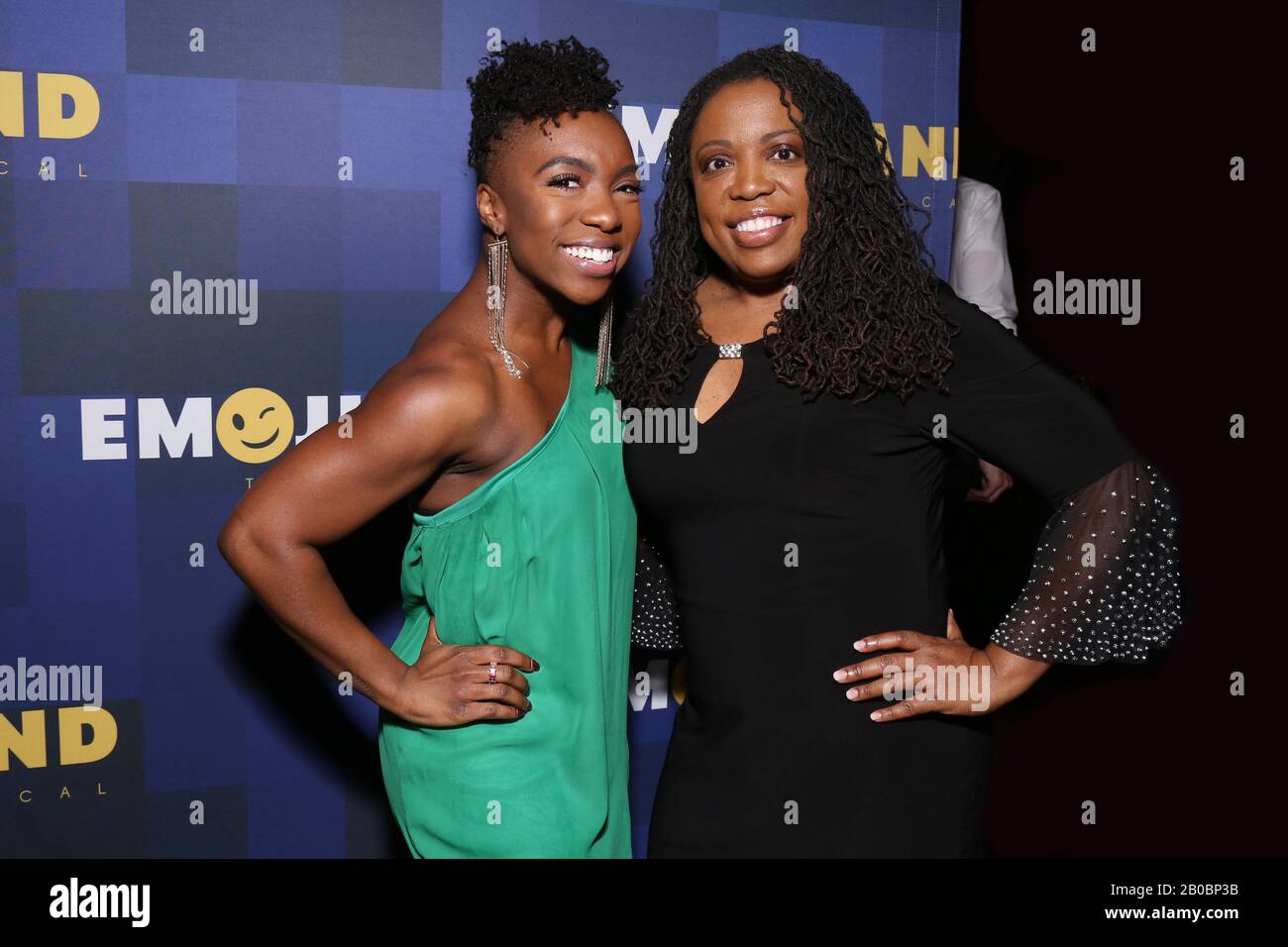 Opening Night party for the musical Emojiland held at The Ribbon ...