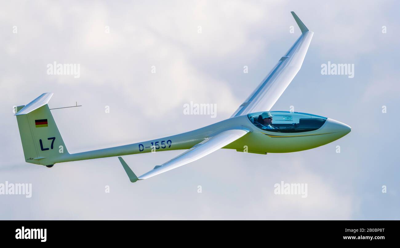 Glider in flight, detail, Germany Stock Photo - Alamy