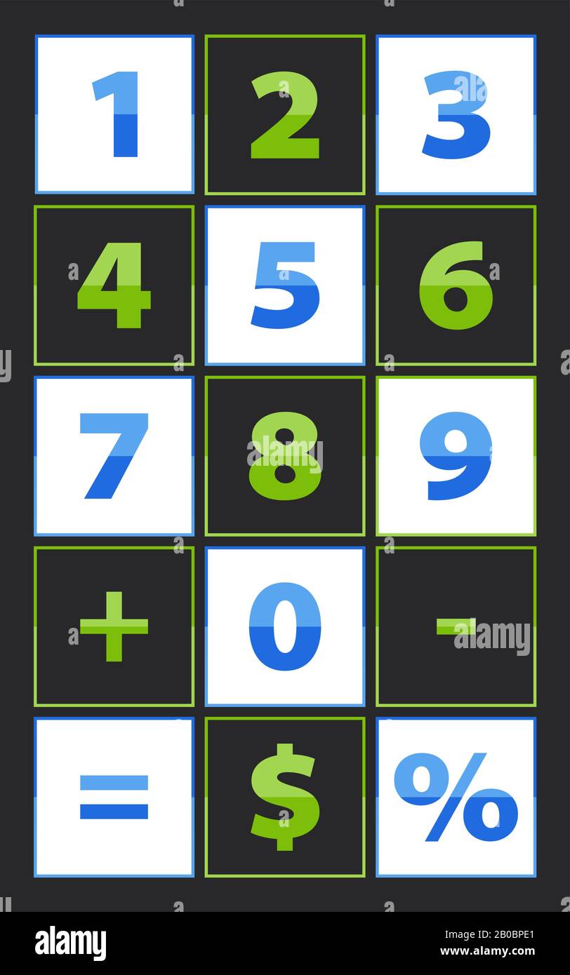 Letter icon kids birthday Stock Vector Images - Alamy