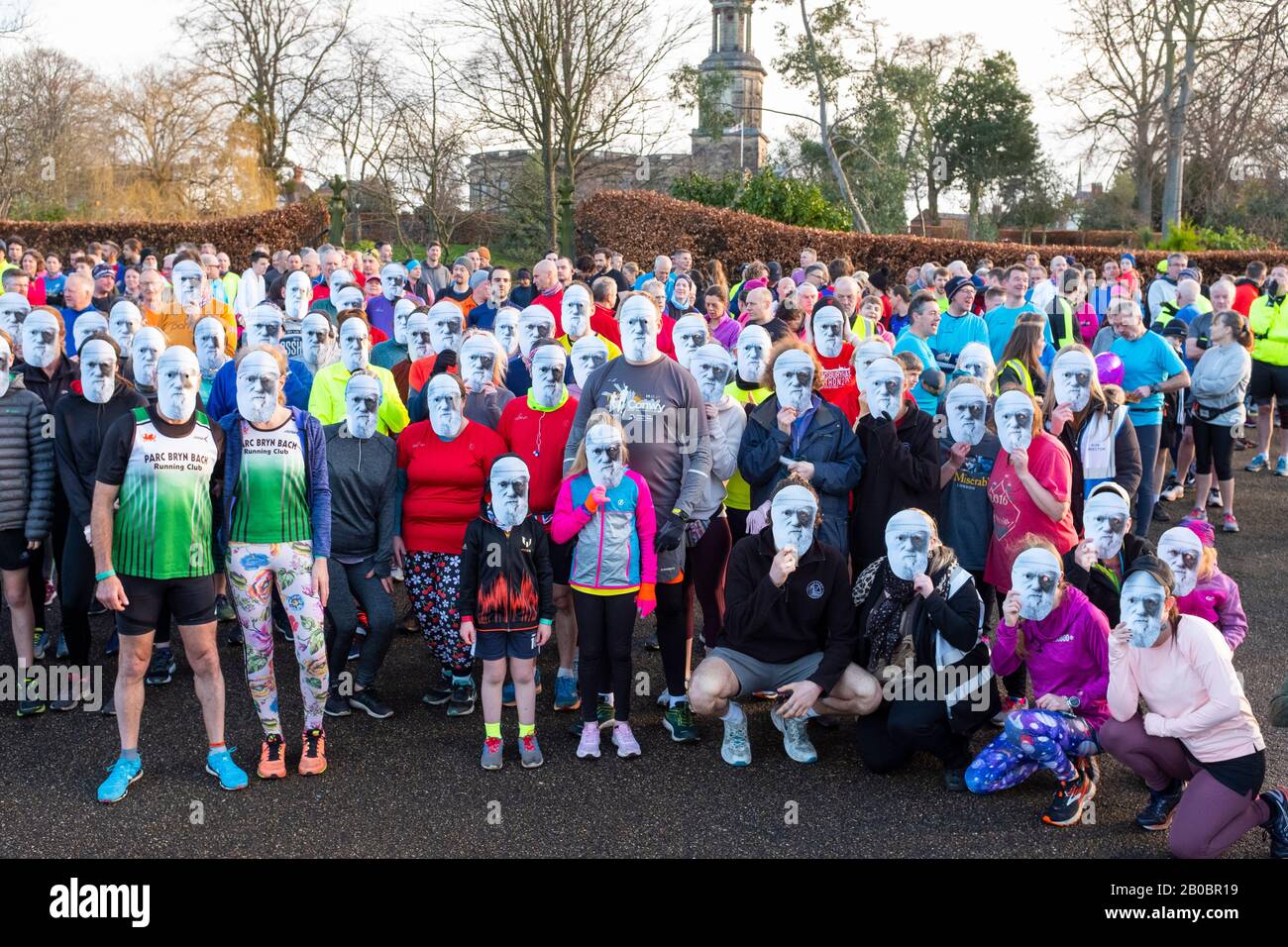 Charles Darwin Running