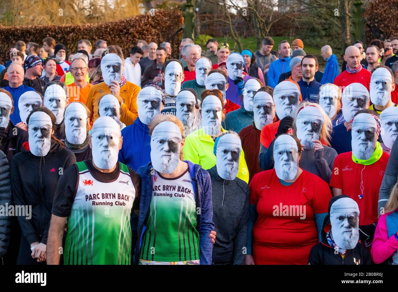 Charles Darwin Running