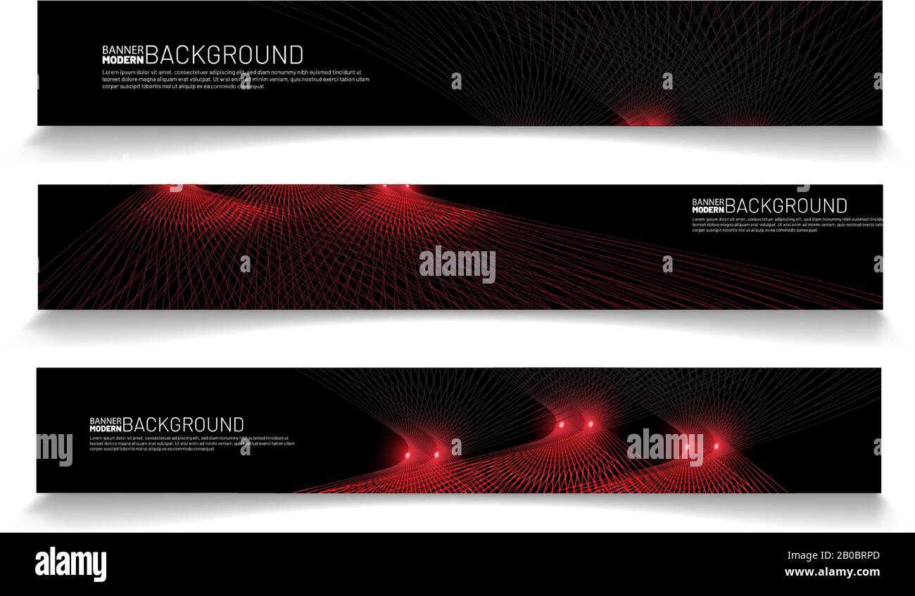 rectangular banner background vector. geometric shape design Stock ...