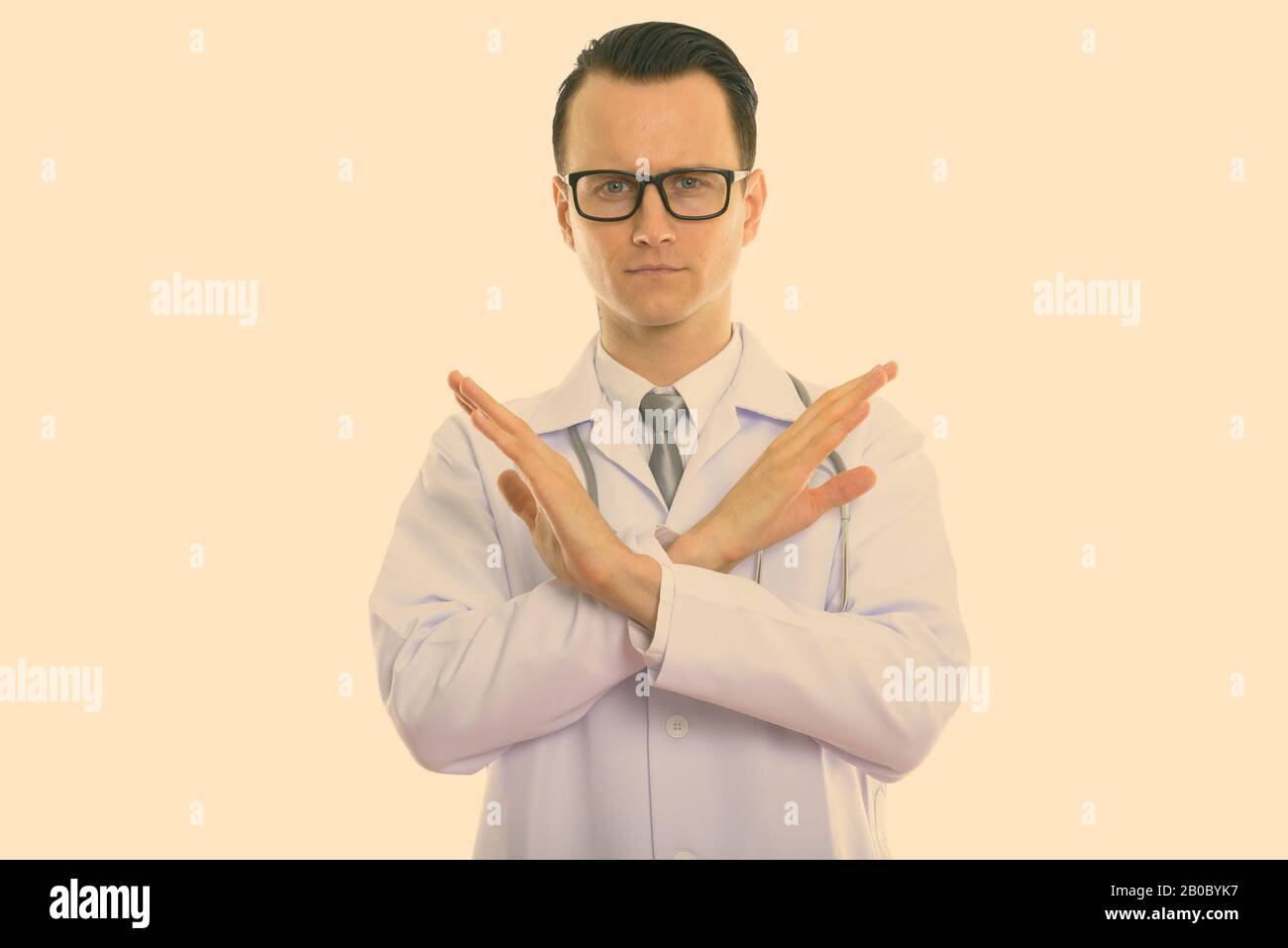 Doctor stop sign hi-res stock photography and images - Alamy