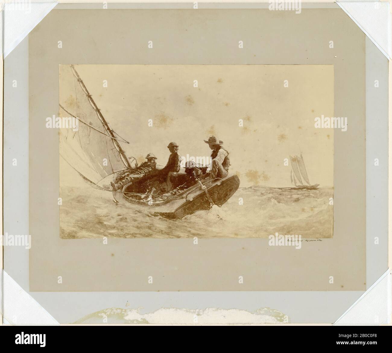 Winslow Homer The Boat Builders