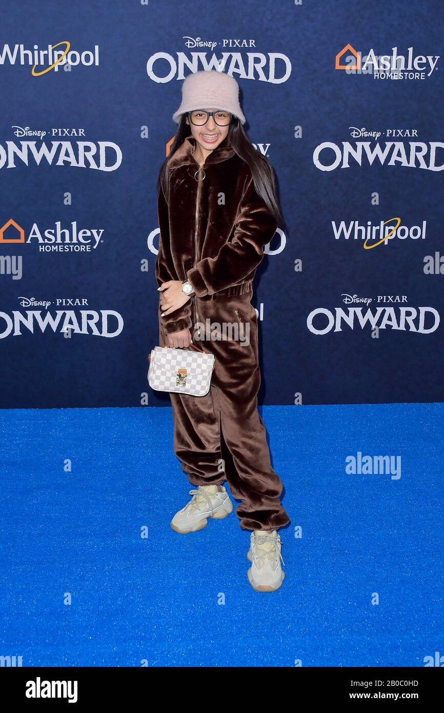 DJ Livia at the world premiere of the movie 'Onward: Not Half a Thing ...