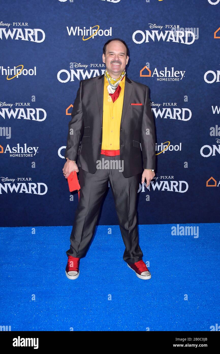 Mel Rodriguez at the world premiere of the movie 'Onward: Not Half a ...