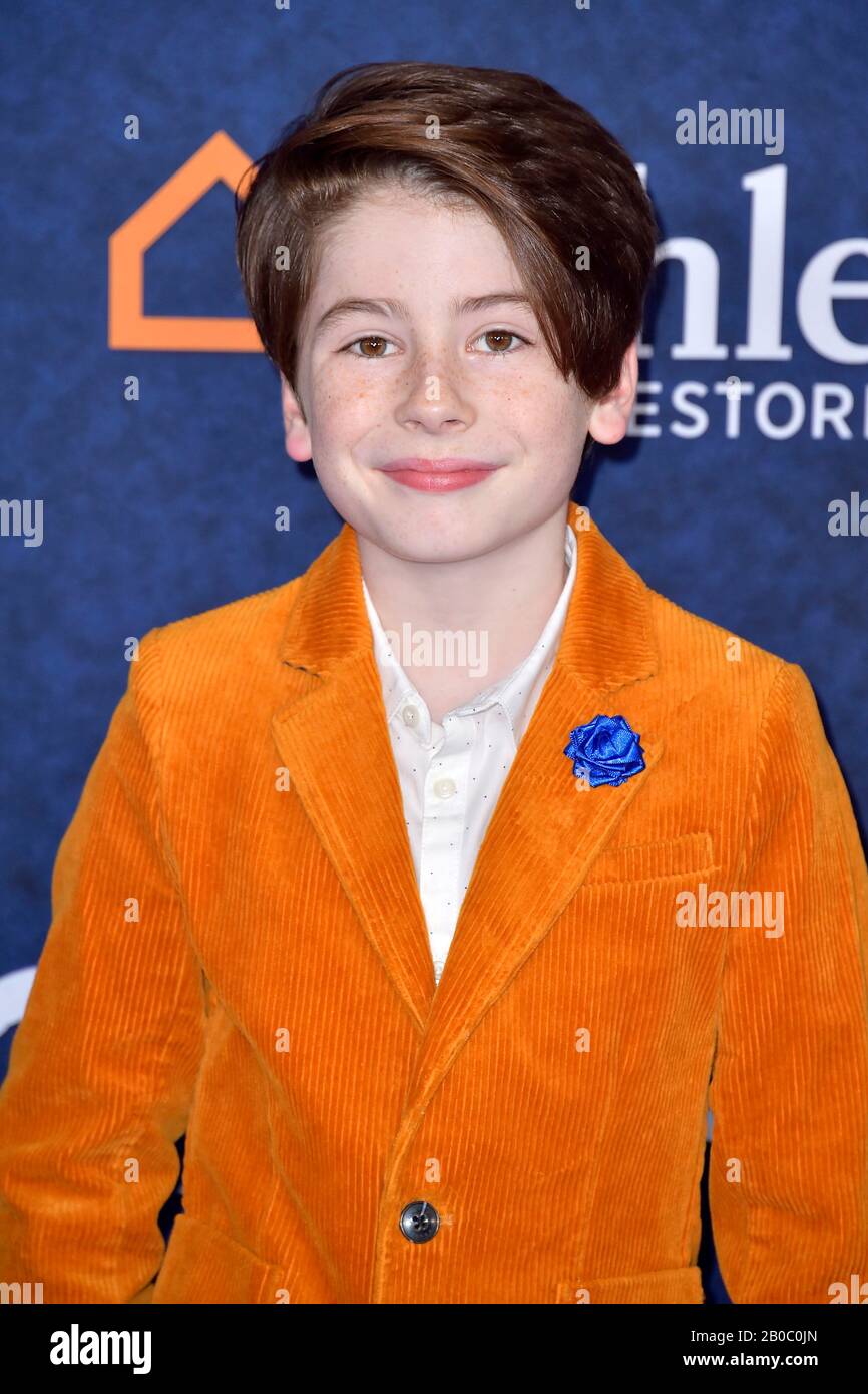 Paxton Booth at the world premiere of the movie 'Onward: No Halves' at the El Capitain Theater ...