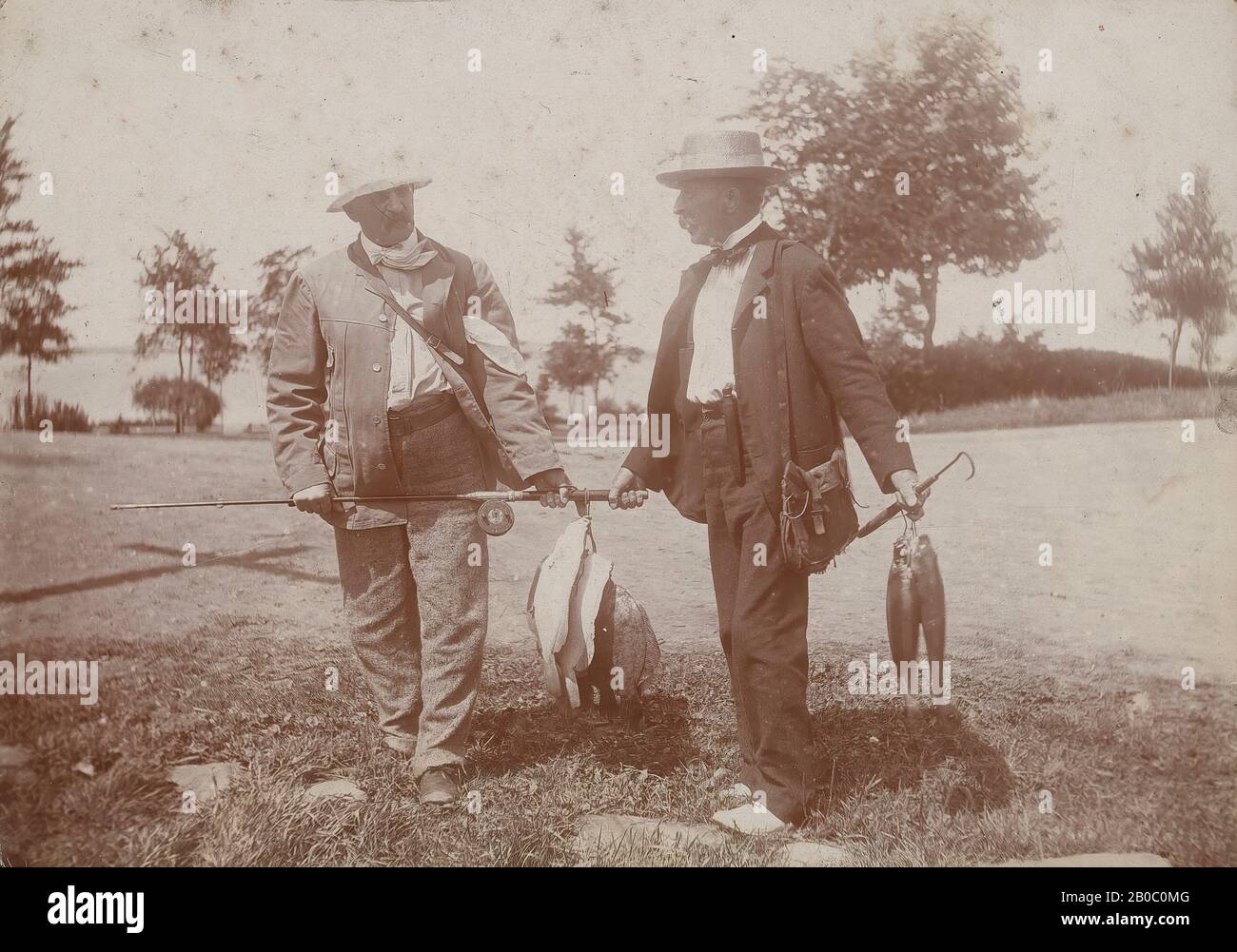 Unknown Artist, Photograph: Winslow Homer with Charles Homer, Jr., ca ...