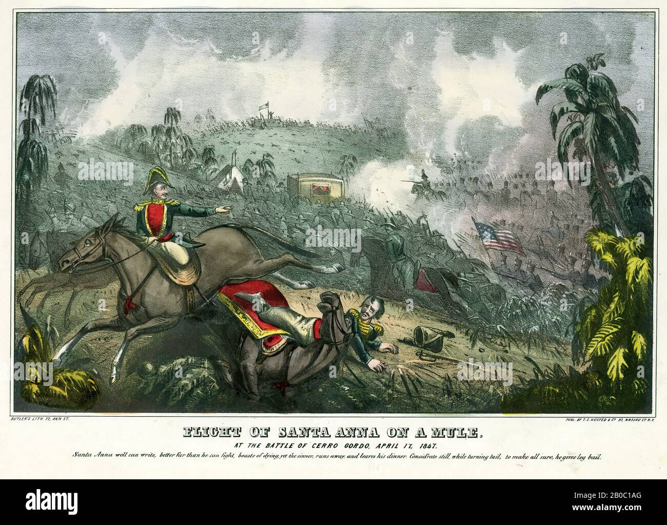 Santa Anna In Battle