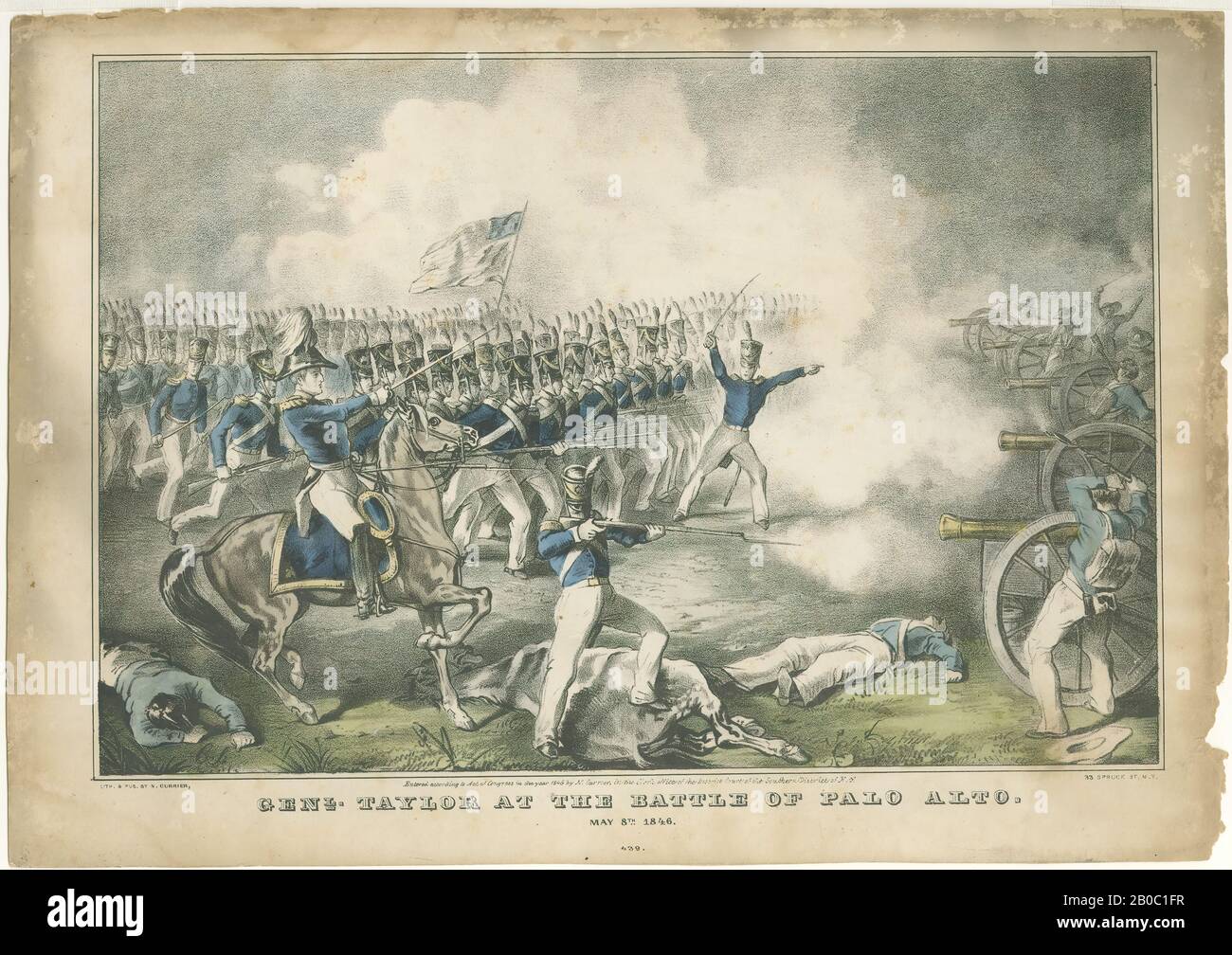 C. S., Part of a Collection of Mexican-American War Prints, General ...