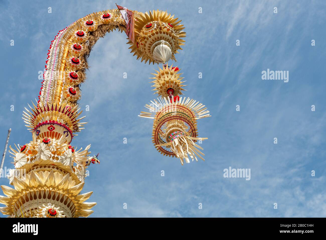 Penjor poles galungan celebration hi-res stock photography and images ...