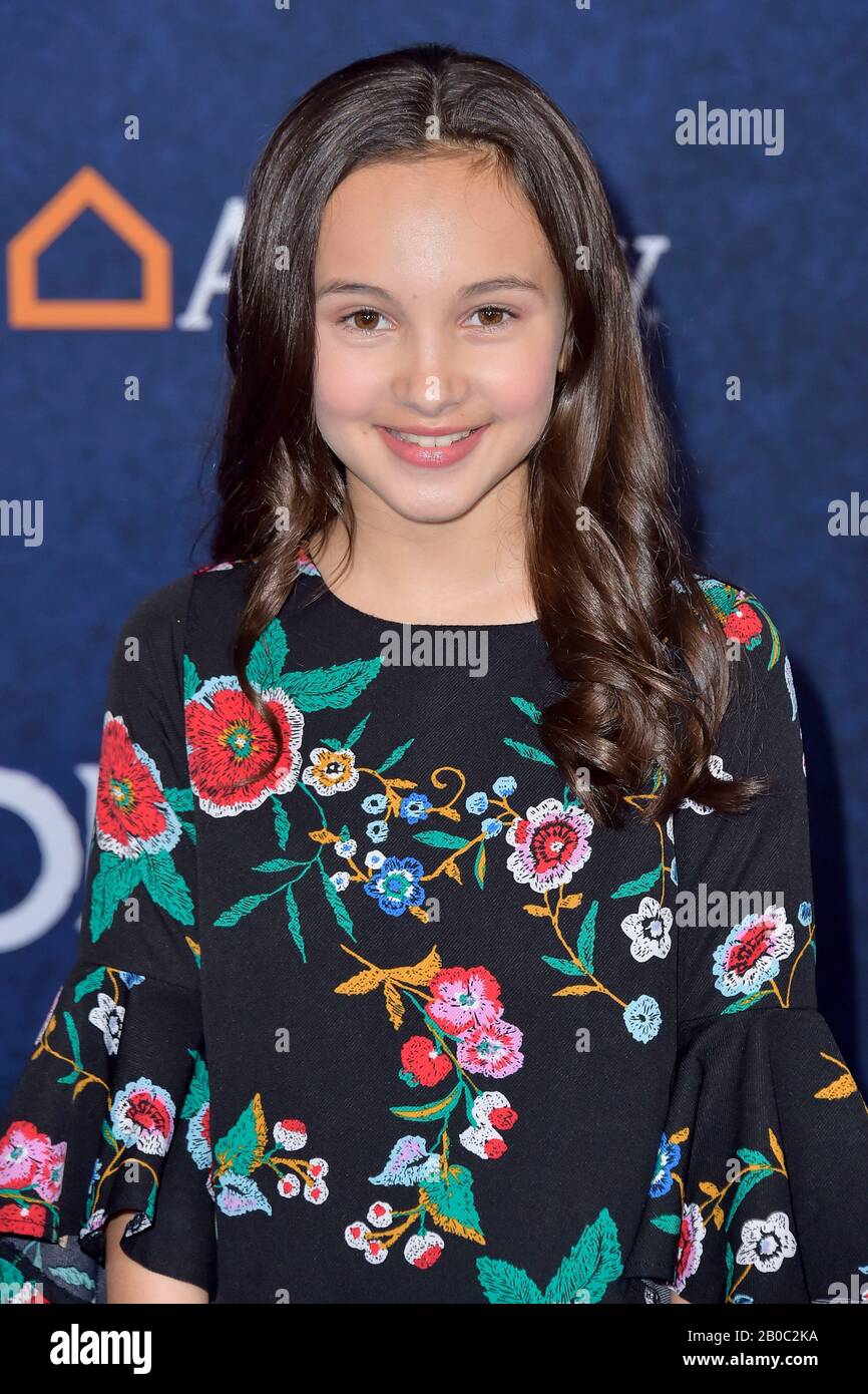 Los Angeles, USA. 18th Feb, 2020. Kaylin Hayman at the world premiere ...