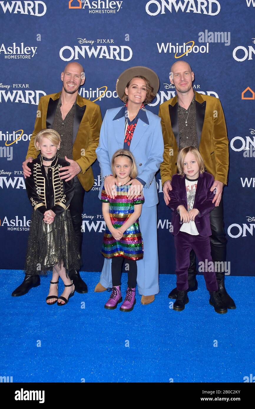 Los Angeles, USA. 18th Feb, 2020. Brandi Carlile, Evangeline Ruth ...
